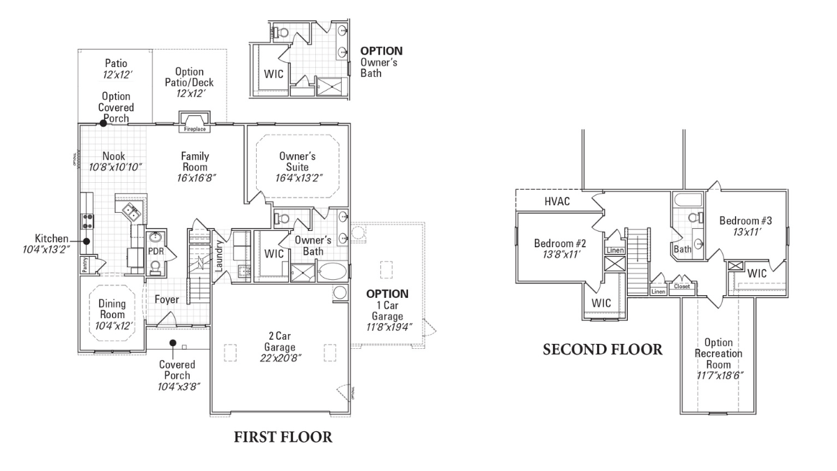 The Emma Floor Plan | 2,343 Sq. Ft. | Solomon Home Builders